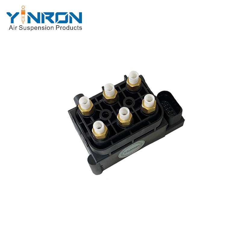 Porsche Cayenne III 9YA solenoid valve block air suspension block 9586 ...